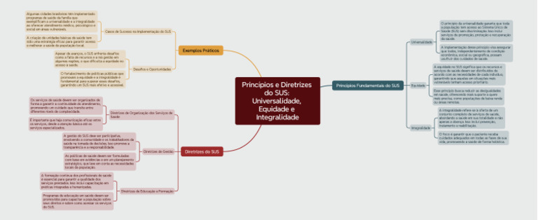 Princípios e Diretrizes Do SUS - Universalidade, Equidade e ...