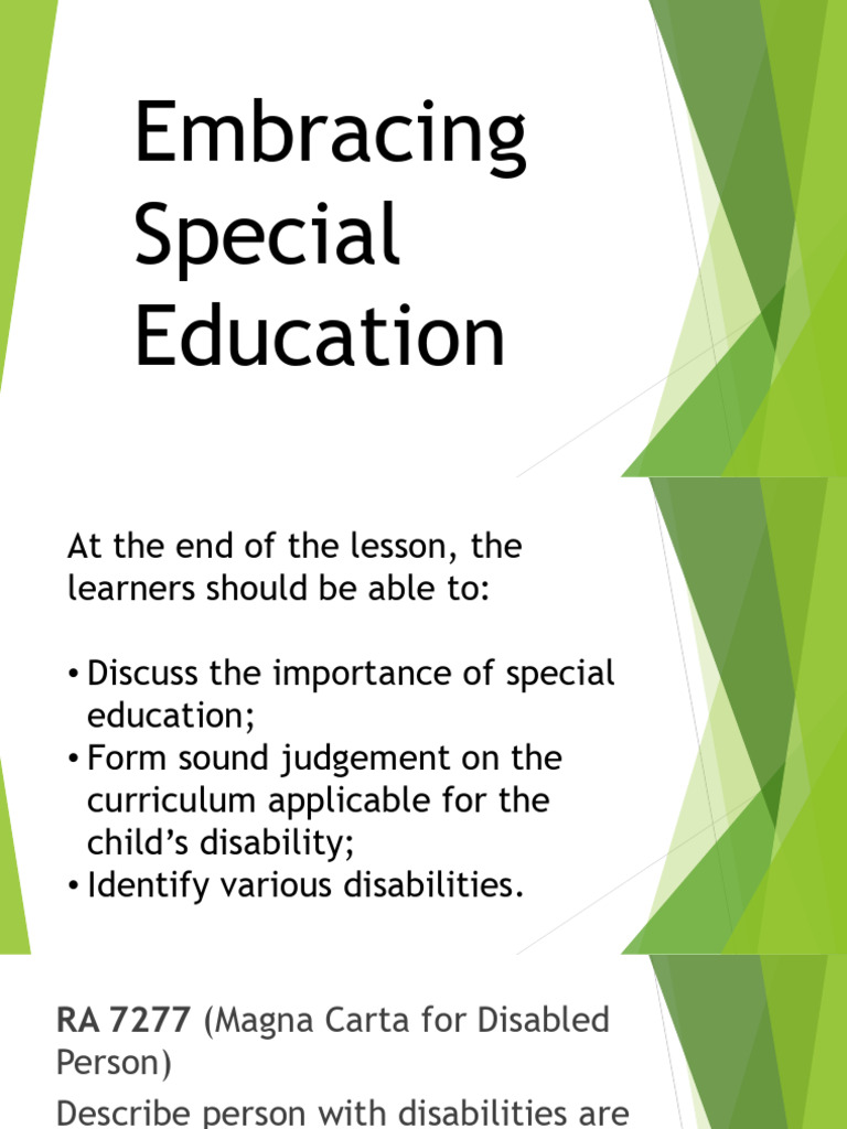 Understanding Special Education Essentials | PDF | Special Education ...