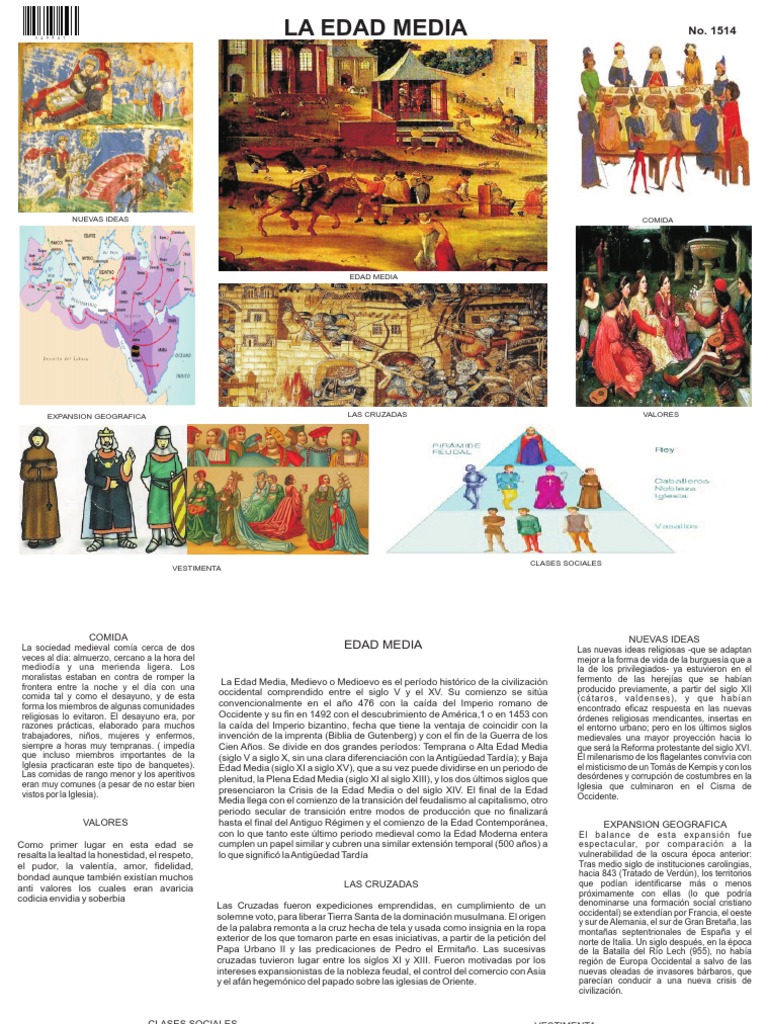 Clases Sociales y Cultura en la Edad Media | PDF | Edades medias | Cruzadas