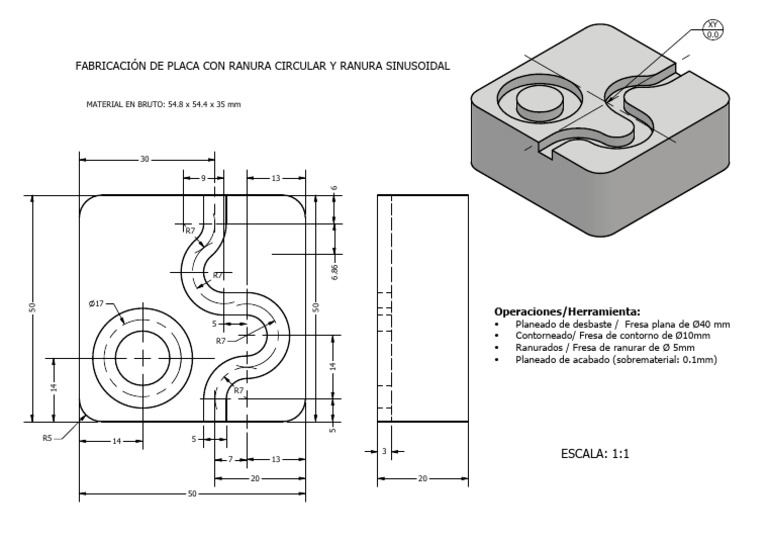 Ejemplo 3 G41-G42 | PDF