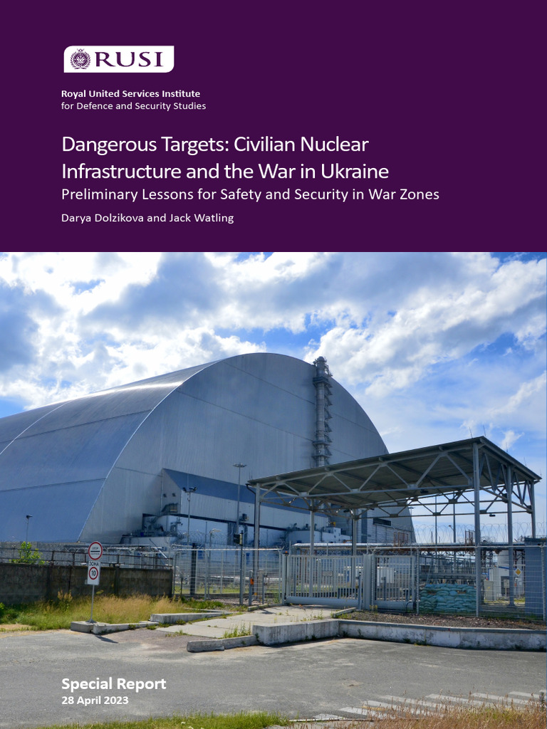Nuclear Safety Risks in Ukraine Conflict | PDF | Nuclear Power Plant ...