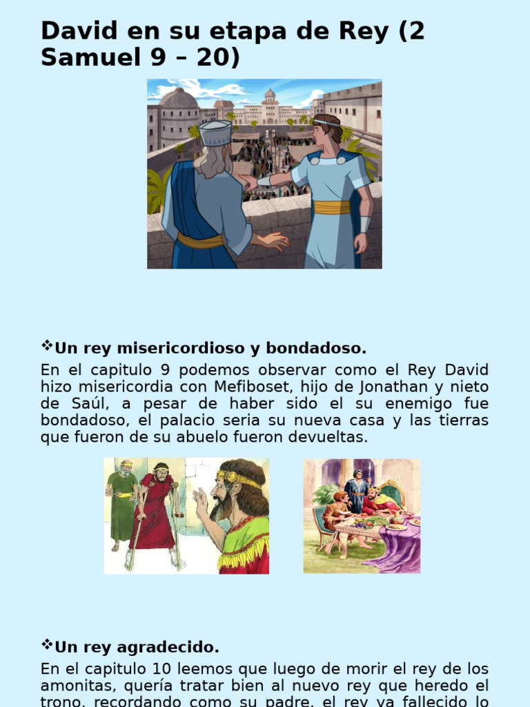 David en Su Etapa de Rey | PDF | David