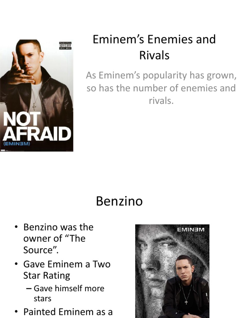 Eminem's Enemies and Rivals | PDF | Urban Street Dance And Music ...