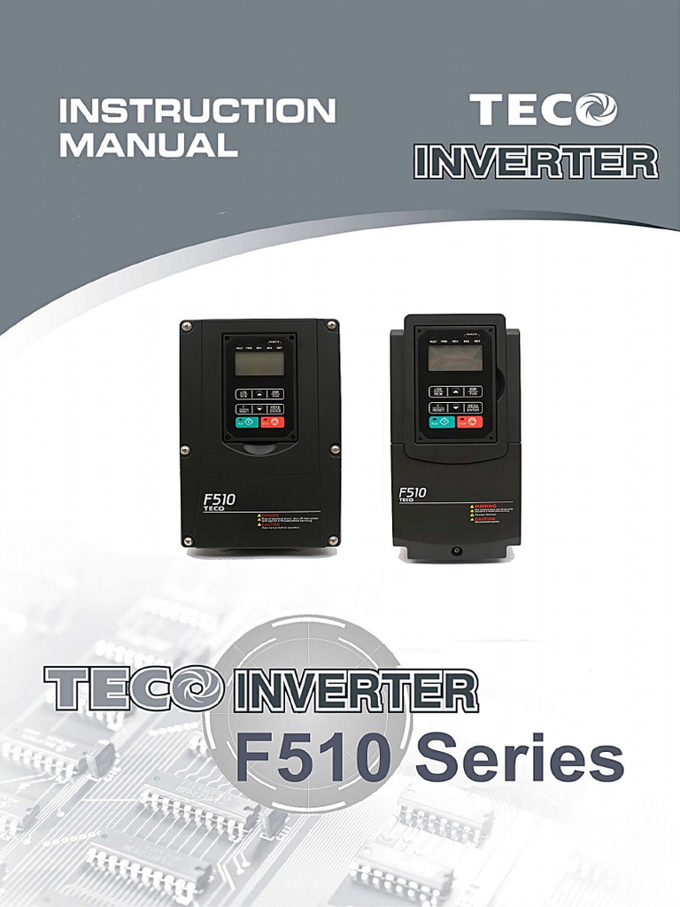 F510 Manual (English) V04 | PDF | Power Inverter | Alternating Current