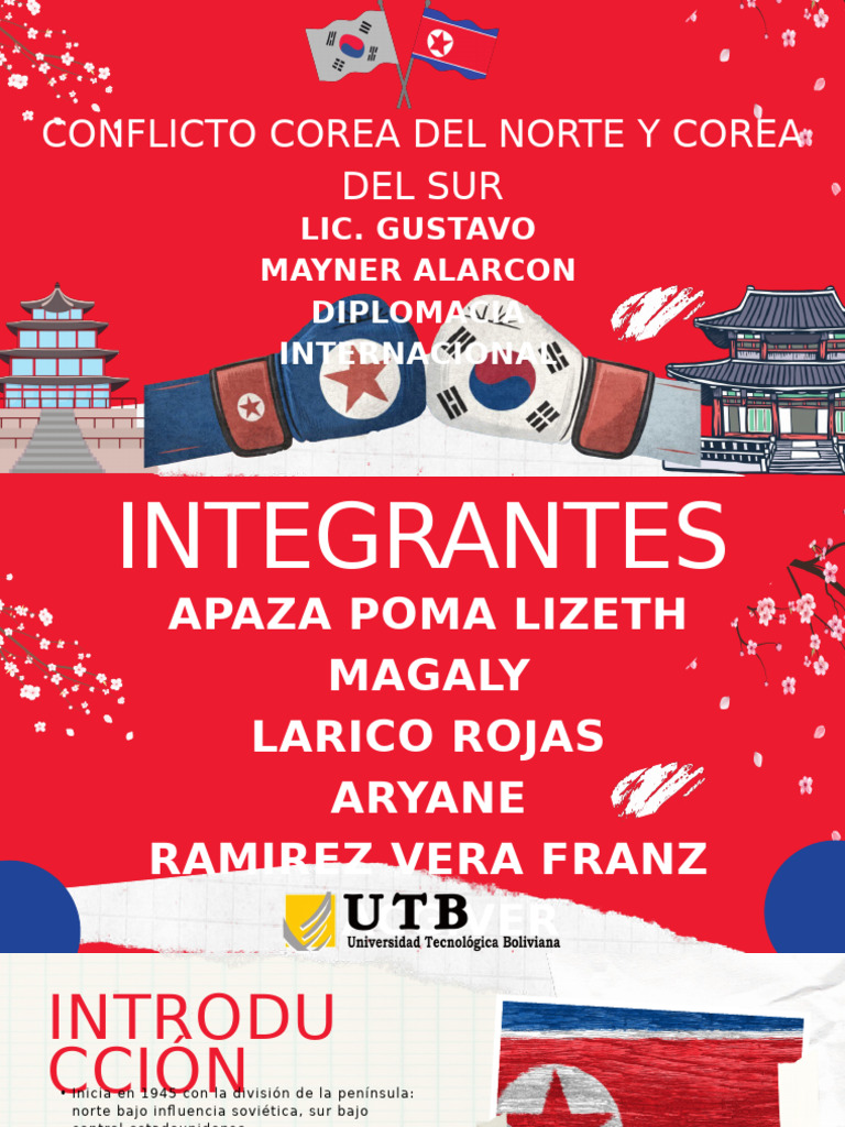 Conflicto Corea Del Norte y Corea Del Sur | PDF | Corea del Norte | Política mundial