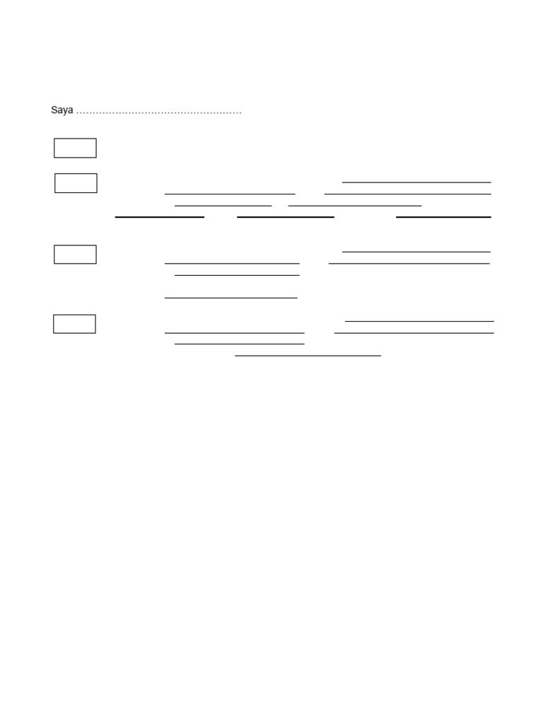 Surat Akuan Pinjaman Pendidikan Institusi - Tabung Pendidikan | PDF