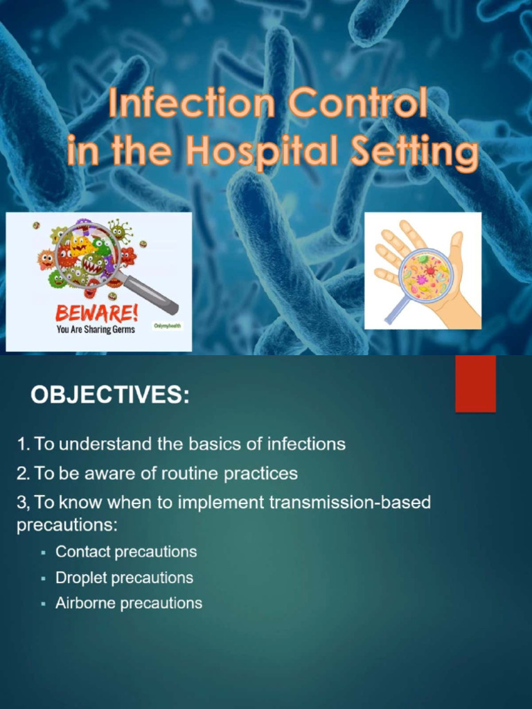 Infection Control | PDF