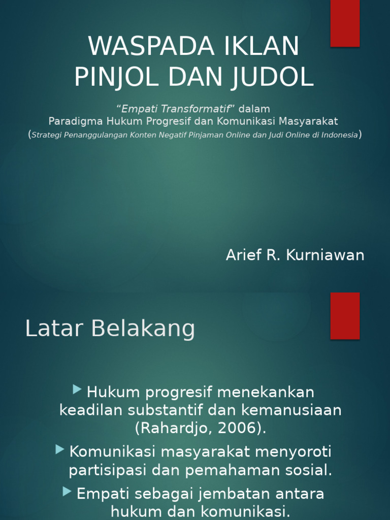 Empati didalam Hukum Progresif dan Komunikasi Masyarakat | PDF