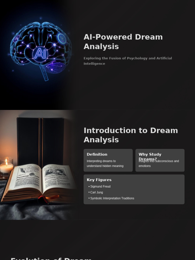 AI in Dream Interpretation Insights | PDF | Intelligence (AI ...