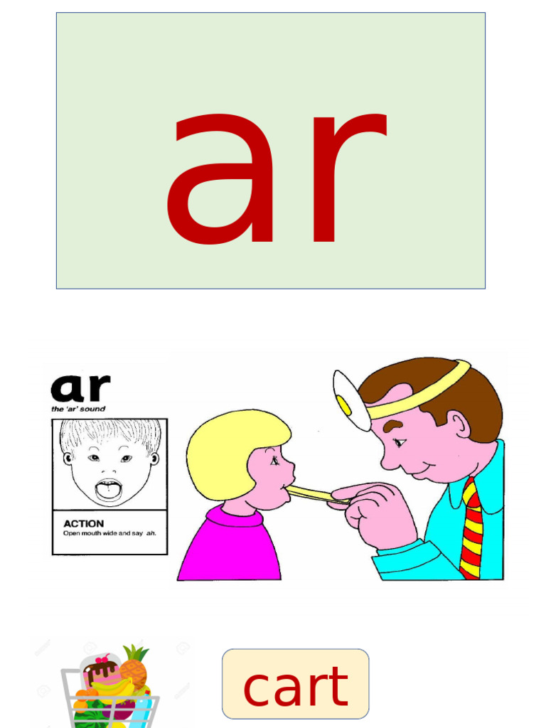 Phonics Ar and A - OCTOBER | PDF