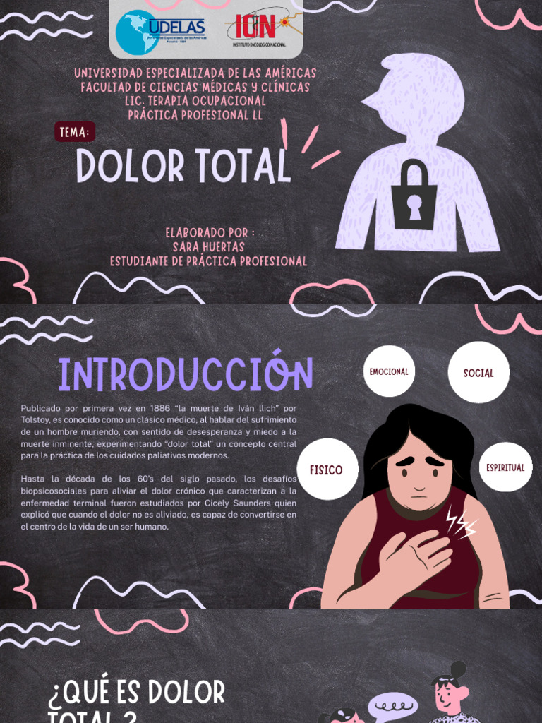 Dolor Total | PDF | Dolor | Terapia ocupacional