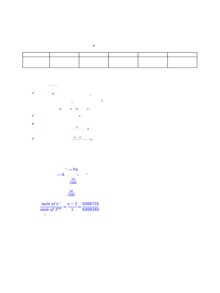Mole Concept, Redox & Atomic Structure (Timed Practice) Ans (DHS) | PDF | Redox | Mole (Unit)