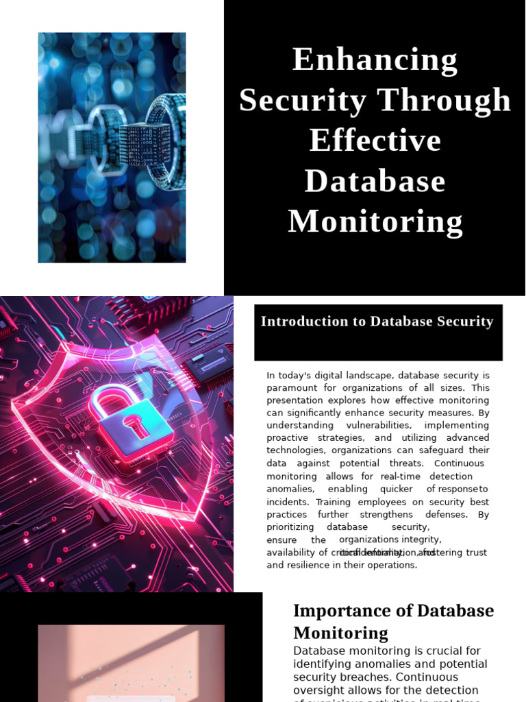 Database Monitor in Security | PDF | Security | Computer Security