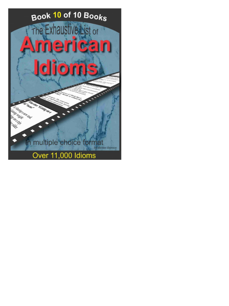 Book 10 American Idioms | PDF | Glove