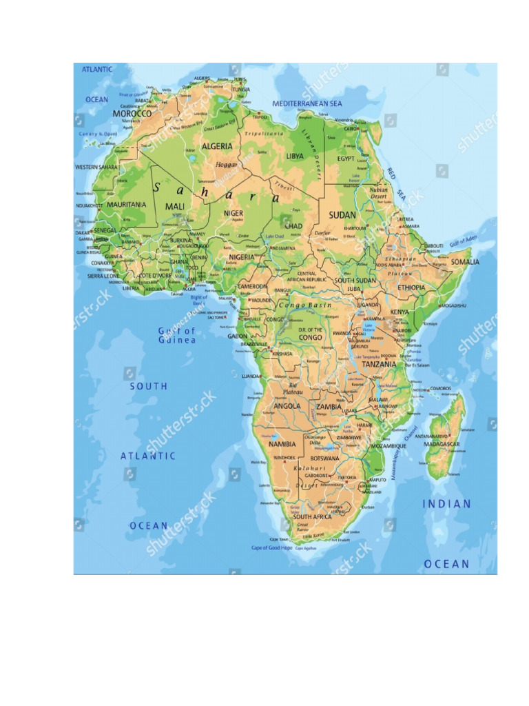 Mapa de Africa | PDF