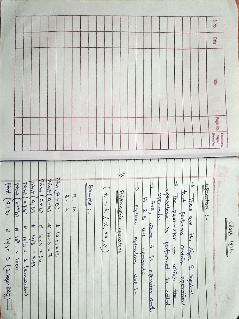 Python Revision Tour I & II | PDF