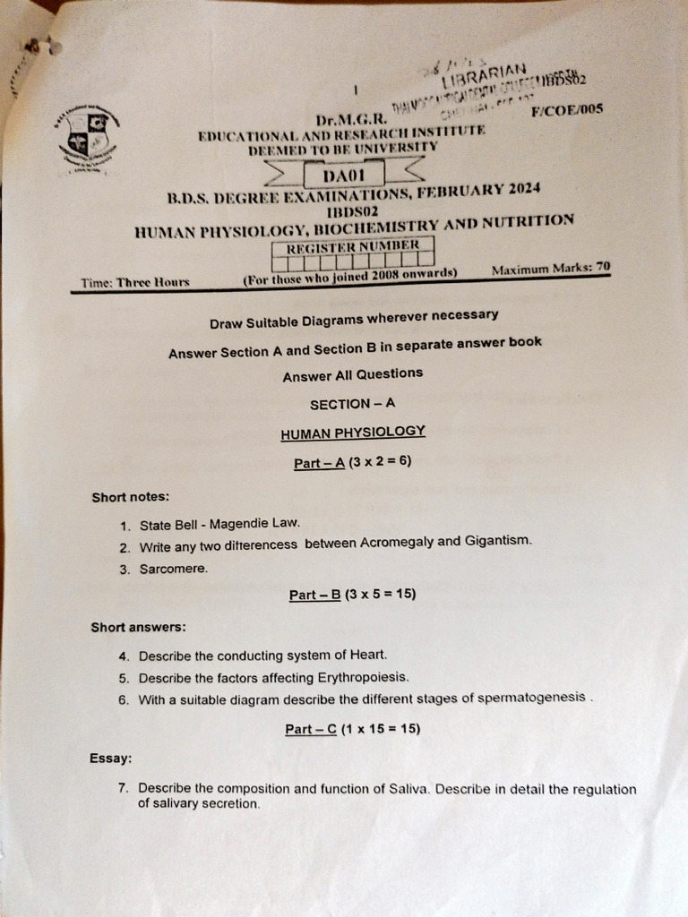 B. D. S Human Physio & Biochem | PDF | Nutrition | Diet & Nutrition