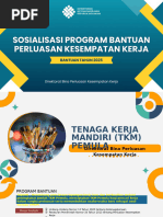 Program KEMNAKER 2025 - Presentasi | PDF