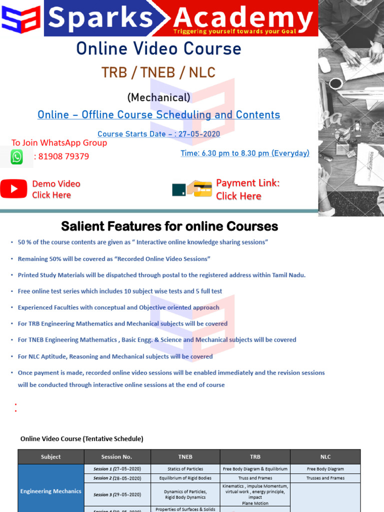 Tneb-Trb-Nlc Online Video Course | PDF | Bending | Fluid Dynamics