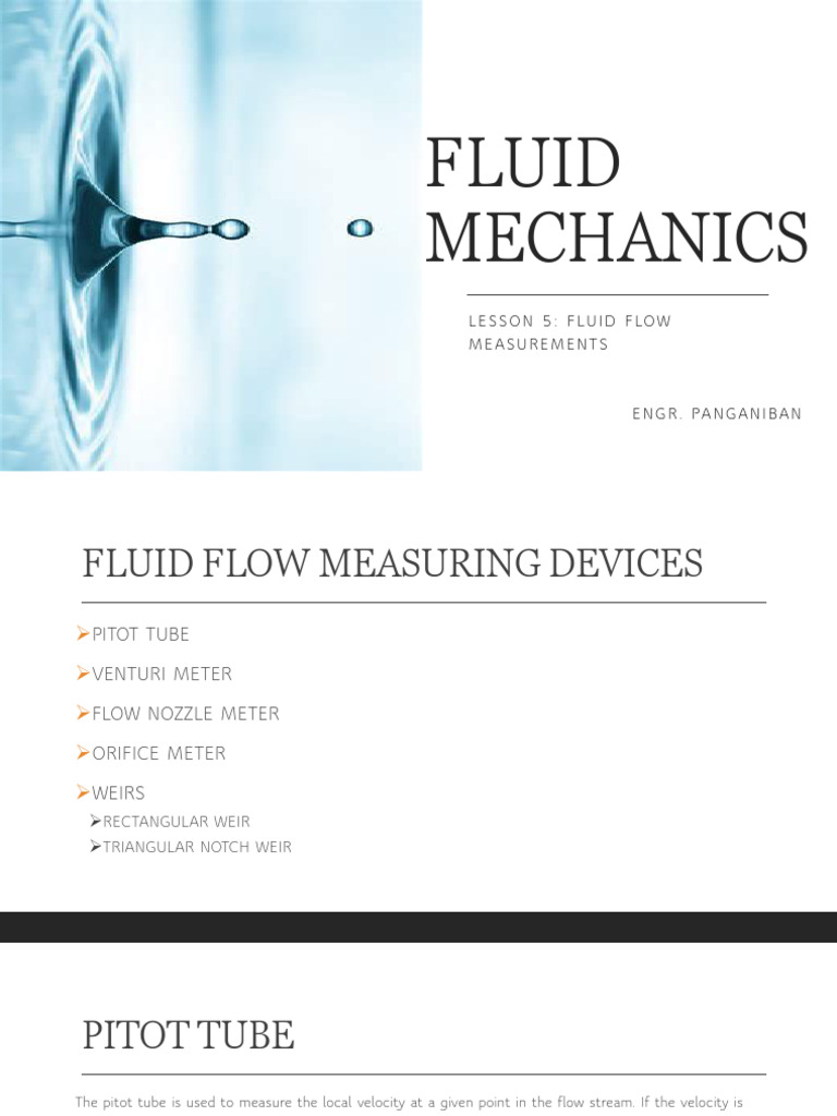 Fluid Lesson 5 | PDF