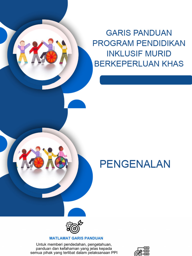 GARIS_PANDUAN_PROGRAM_PENDIDIKAN_INKLUSIF_MURID_BEKEPERLUAN_KHAS.pptx (1) | PDF
