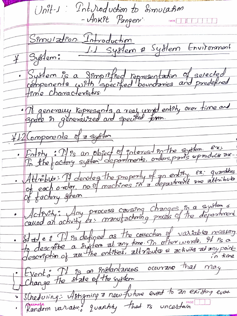 SM - Unit 1 | PDF