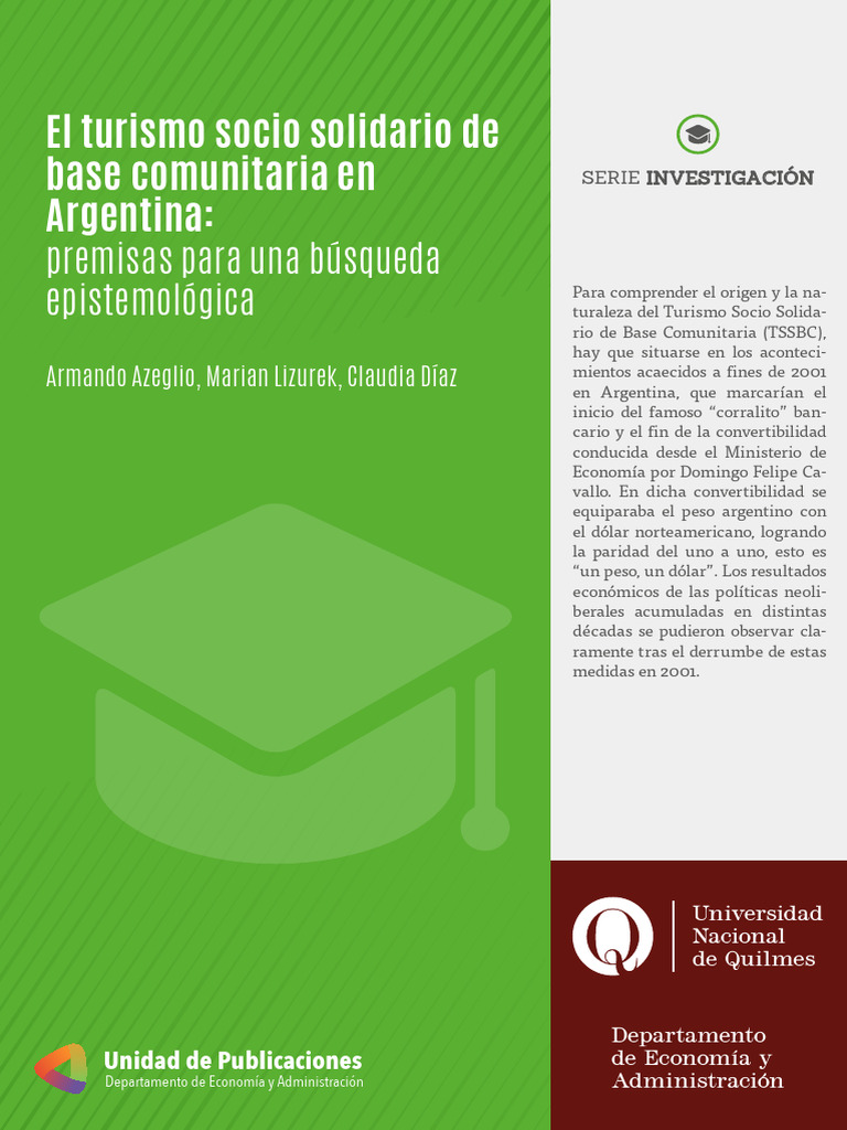 Turismo Socio Solidario | PDF | Turismo | Sustentabilidad