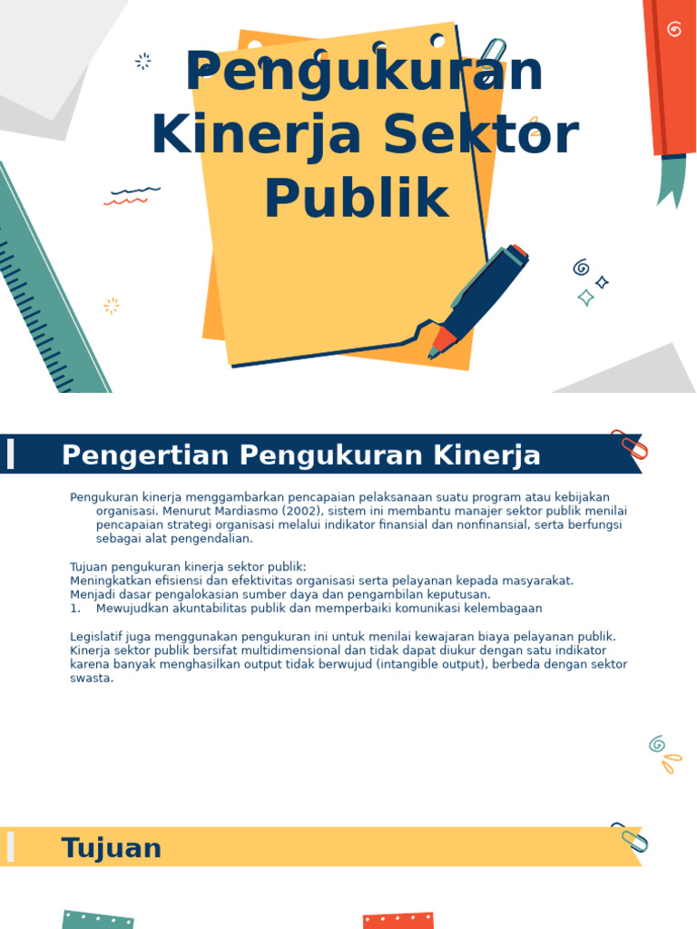 ASP - Pengukuran Kinerja Sektor Publik | PDF