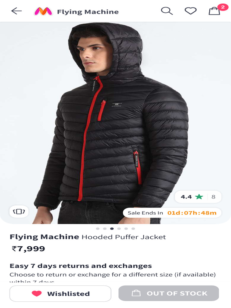 Buy FORCLAZ by Decathlon Men Red Water Resistant Outdoor Padded Jacket ...