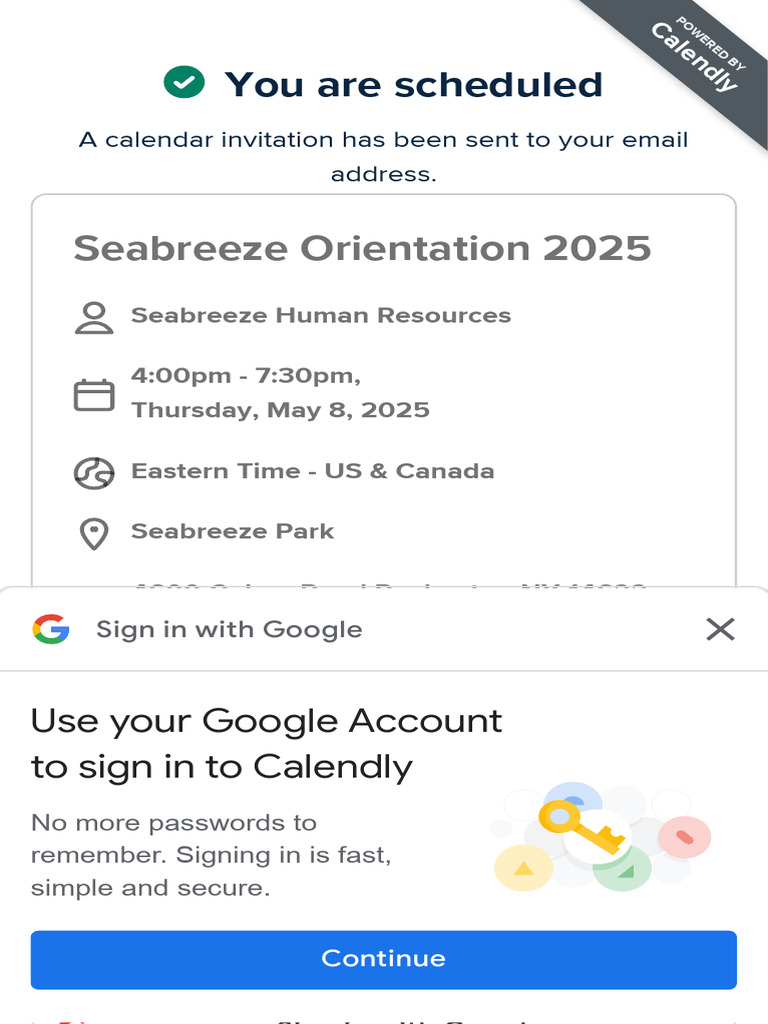 Confirmed - Calendly | PDF