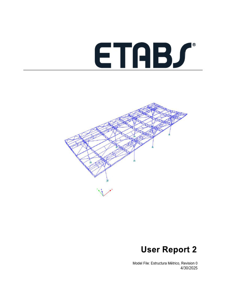Etabs 22.1 | PDF