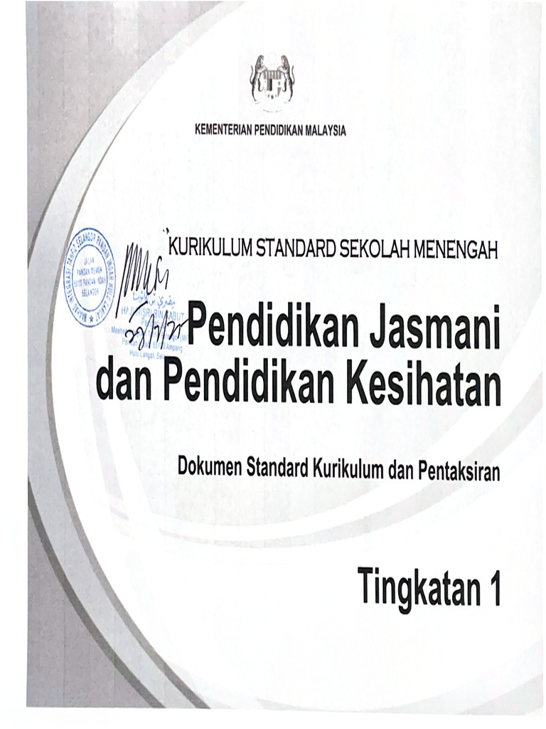 DSKP PJPK Ting 1 | PDF