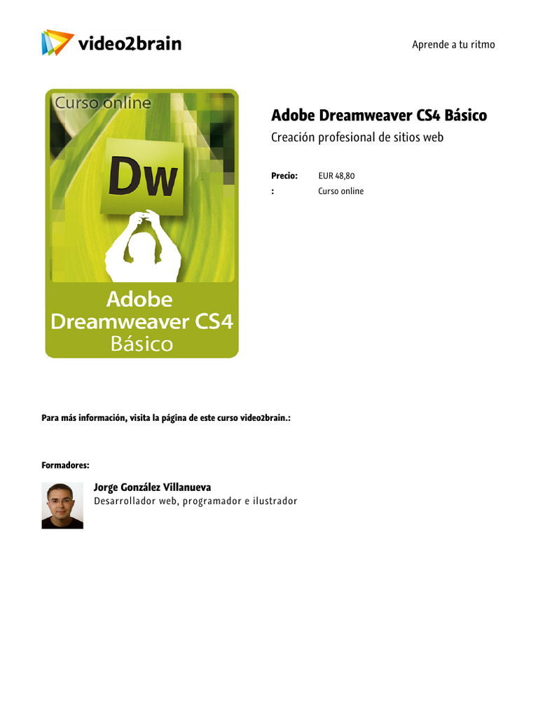 adobe_dreamweaver_cs4_basico | PDF
