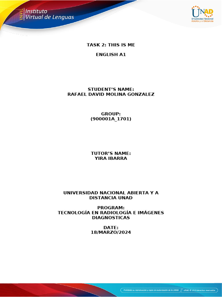 Anexo 1 - Plantilla de entrega Task 2 | PDF | Architectural Design ...