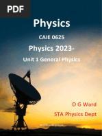 Combined Science Notes Physics | PDF | Force | Gases