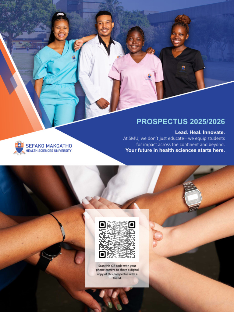 SMU Prospectus 2025/2026 Overview | PDF | Vaccines | Dentistry