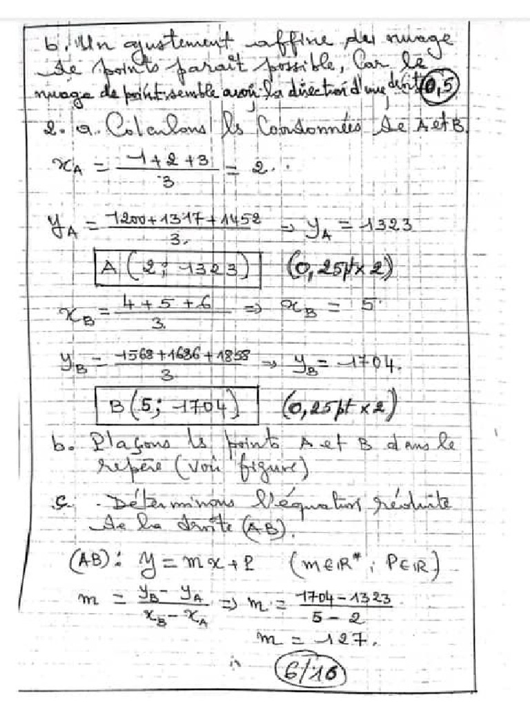 Correction de Maths Bac 2024 | PDF