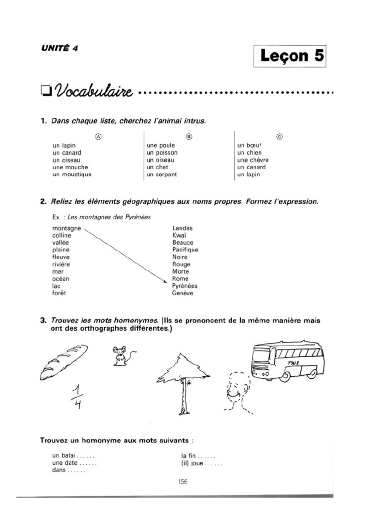 Exercices - Leçon 5 | PDF