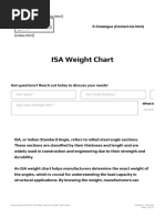 ISA Steel Angle Weights - Tables, Charts, and Formulas - GROWMECHANICAL ...