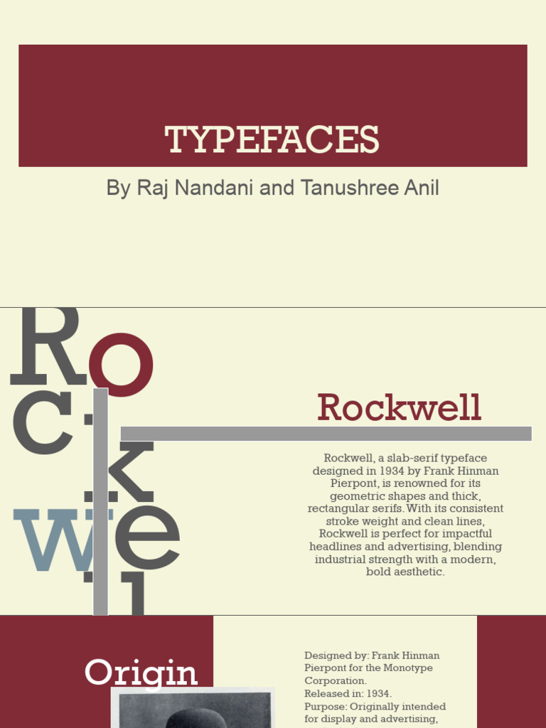TYPEFACES | PDF