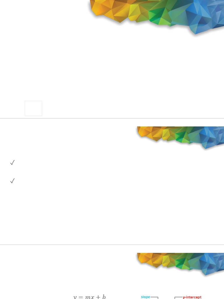 2.9 - Analyze Linear Equations - y - MX - B (Answer Key) | PDF ...