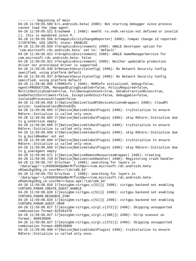 Logcat | PDF | Operating System Families | Software Engineering
