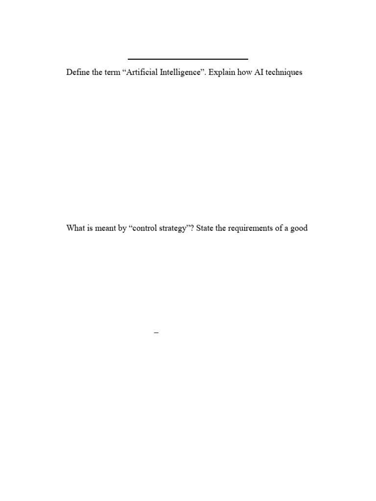 AI Concepts and Search Algorithms Guide | PDF
