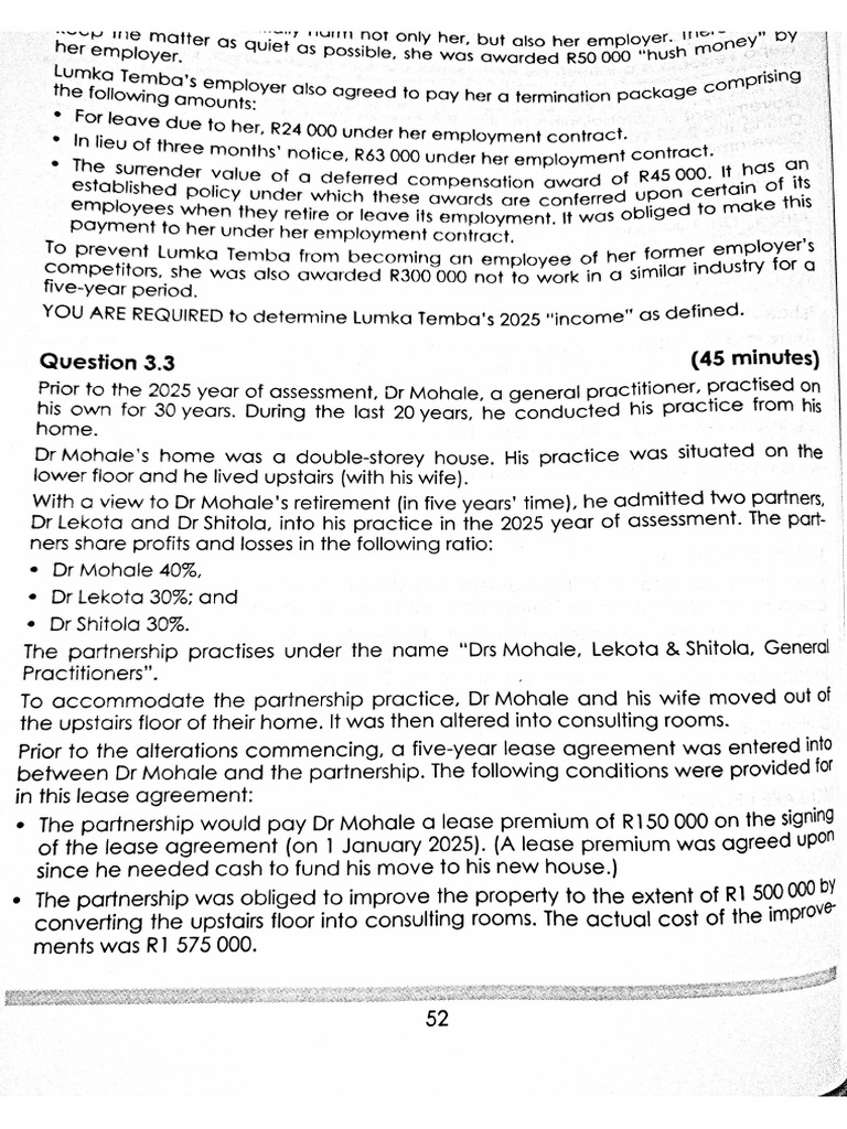 Week 5 Tutorial Question | PDF