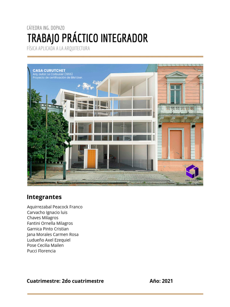 Trabajo Practico Integrador FAA Informe FINAL | PDF | Corriente eléctrica | Red eléctrica