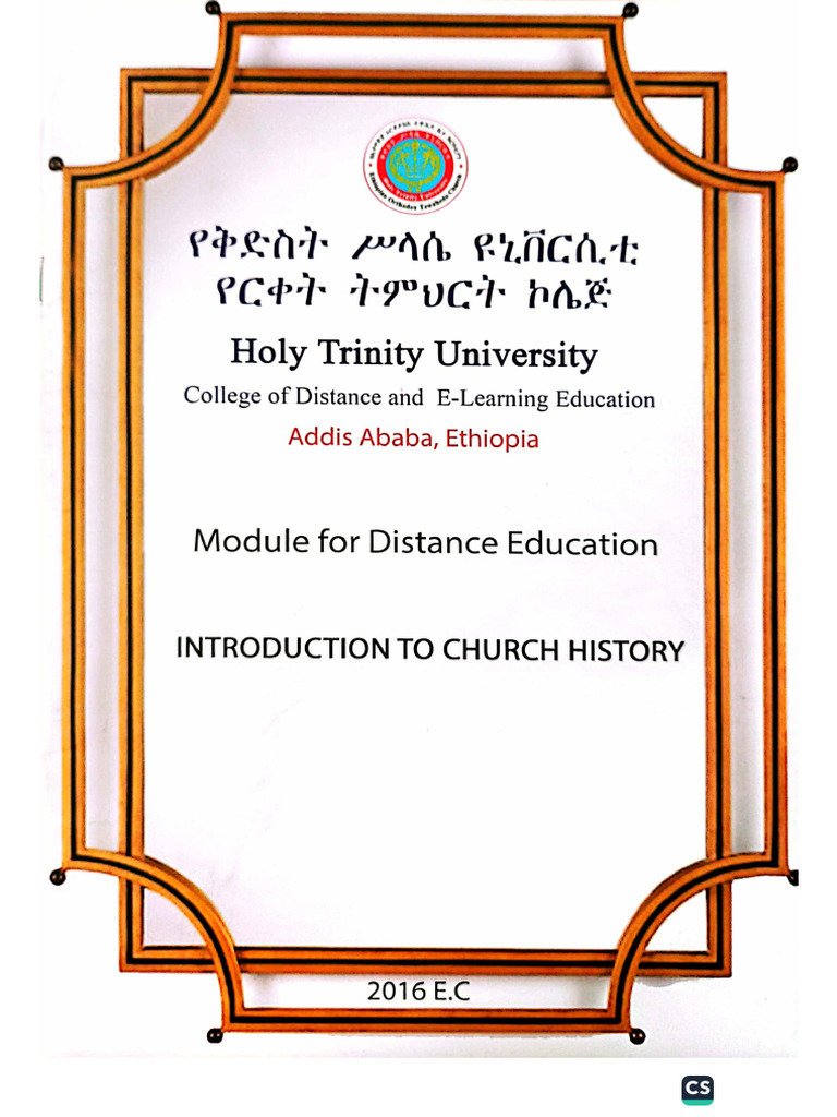 Introduction to Church History | PDF