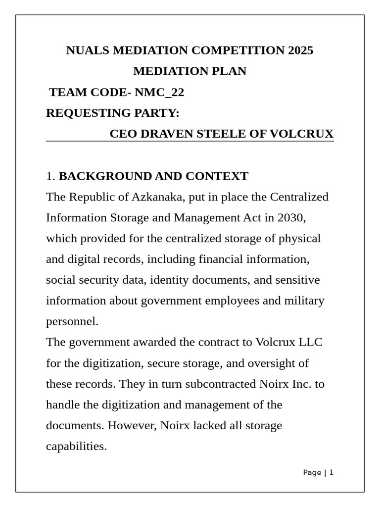 TeamNMC - 22 - REQUESTING - PARTY Final | PDF | Bankruptcy | Arbitration