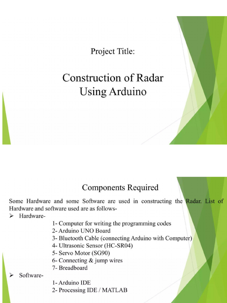 Radar System | PDF