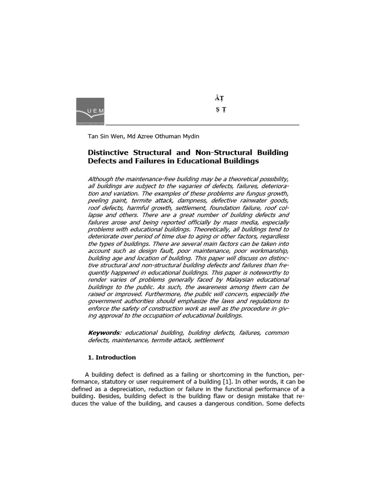 Distinctive_Structural_and_Non-Structural_Building | PDF | Plaster ...