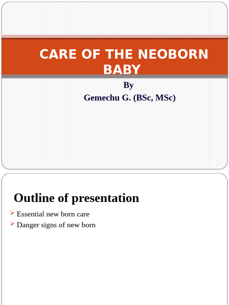Essential Newborn Care Guidelines | PDF | Breastfeeding | Infants